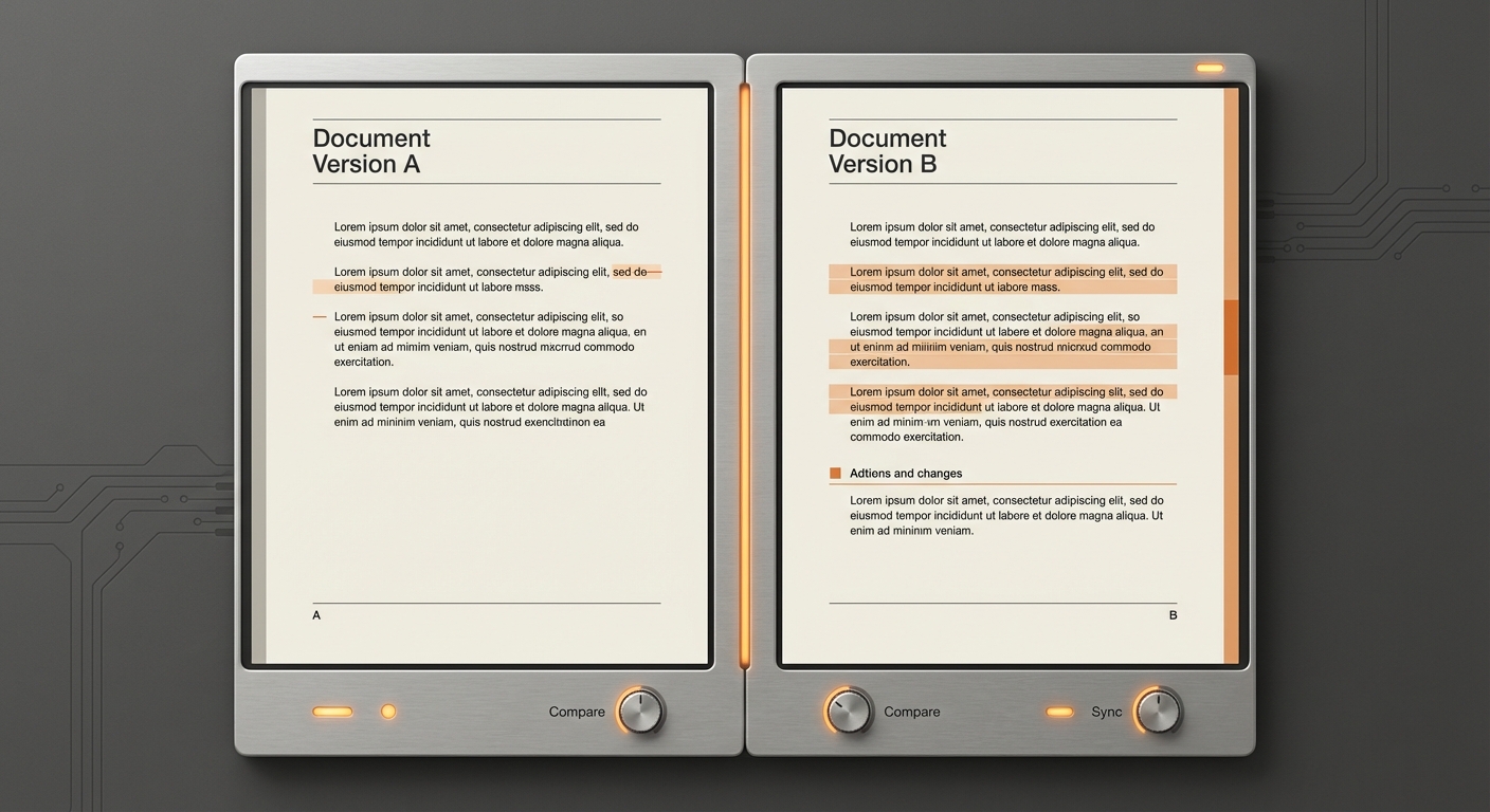 Compare Word Documents: Track Changes, Version ... | Docmods